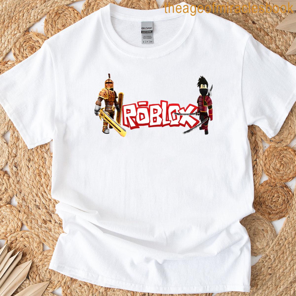 Roblox All Characters Roblox Logo T-shirt