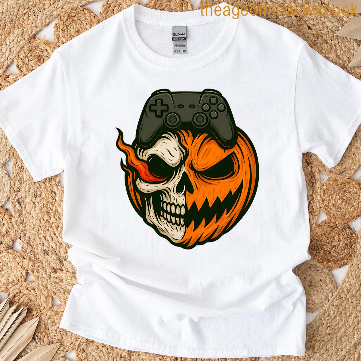 Head Dead Skull - Creepy Skeleton Horror Halloween Shirt