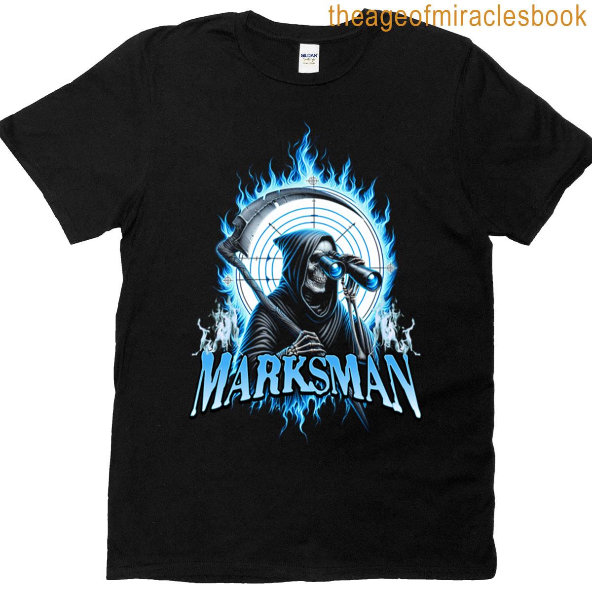 Grim Reaper Gothic Skeleton T-shirt