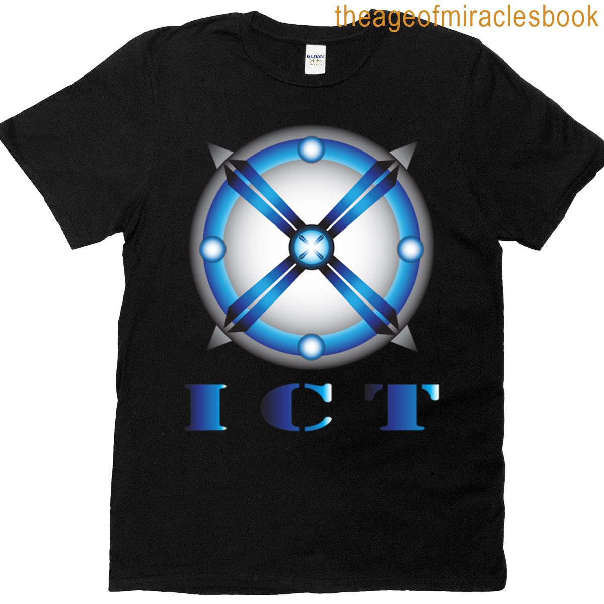 Modern Ict Technology Logo Boxy T-shirt