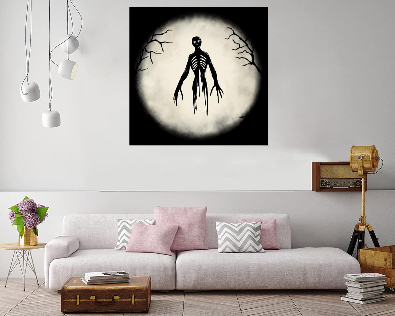 Forest Ghoul - Embrace The Darkness Canvas Print Canvas, Poster