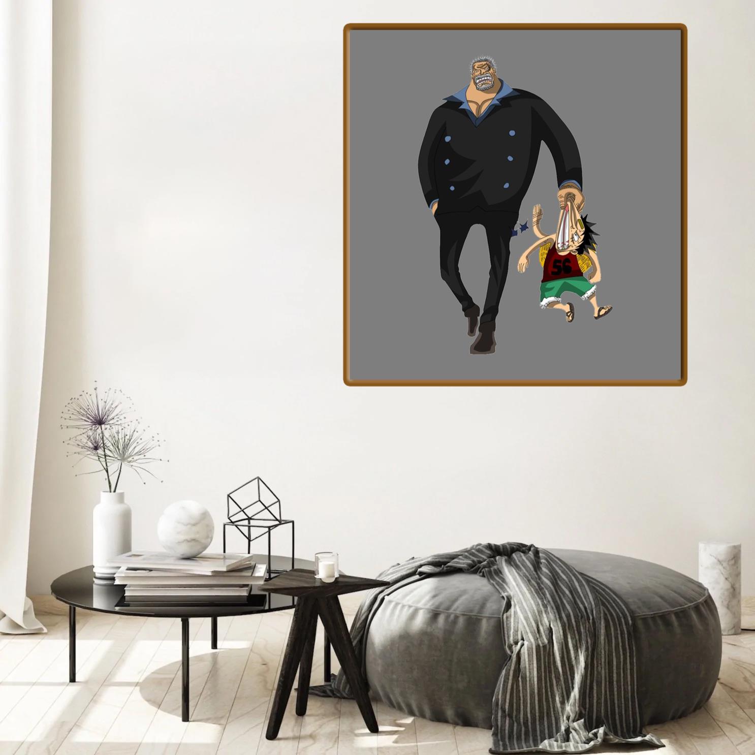 One Piece Monkey D Garp Canvas Print Canvas, Poster