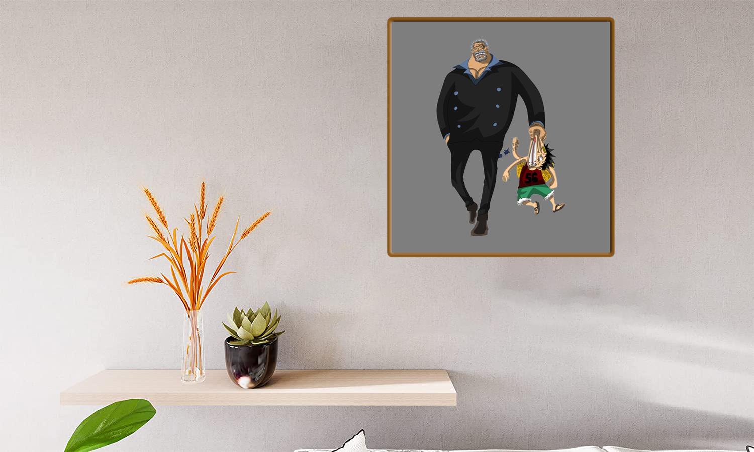 One Piece Monkey D Garp Canvas Print Canvas, Poster